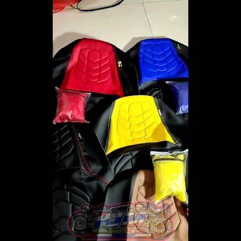 Kulit jok nmax variasi bahan Zeus Tebal model Enmore Gratis mantel jok ...