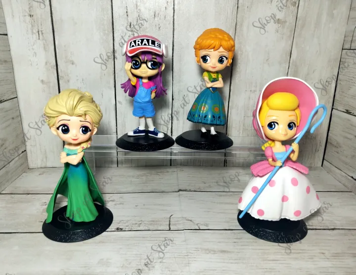 Frozen Elsa Anna Princess Bo Peep DIS NEY Posket (Sold as SET - 4 pcs) Collectibles Action ...
