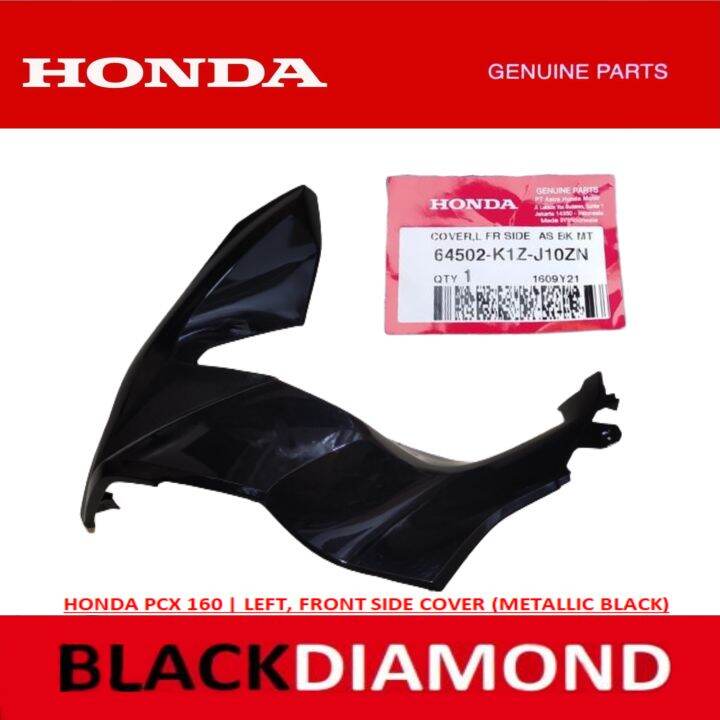 JOEY - ORIGINAL HONDA PCX 160 | LEFT/RIGHT FRONT SIDE COVER (BLACK ...