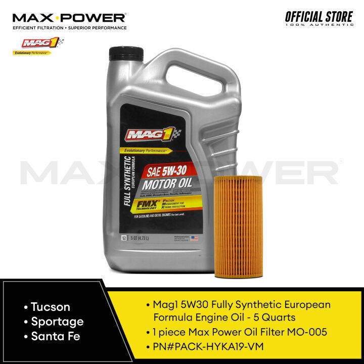 MAG 1 5W40 Fully Synthetic European Formula Car Engine Oil MAG1 PN ...