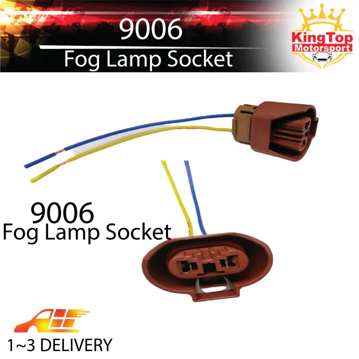 2 Pin Proton Perodua HB4 9006 Fog Light Bulb Socket (1pcs) | Lazada