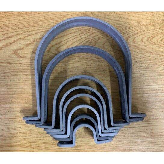 VM PVC Pipe U Clip Grey Colour (15mm, 20mm, 25mm,32mm,40mm,50mm,80mm ...