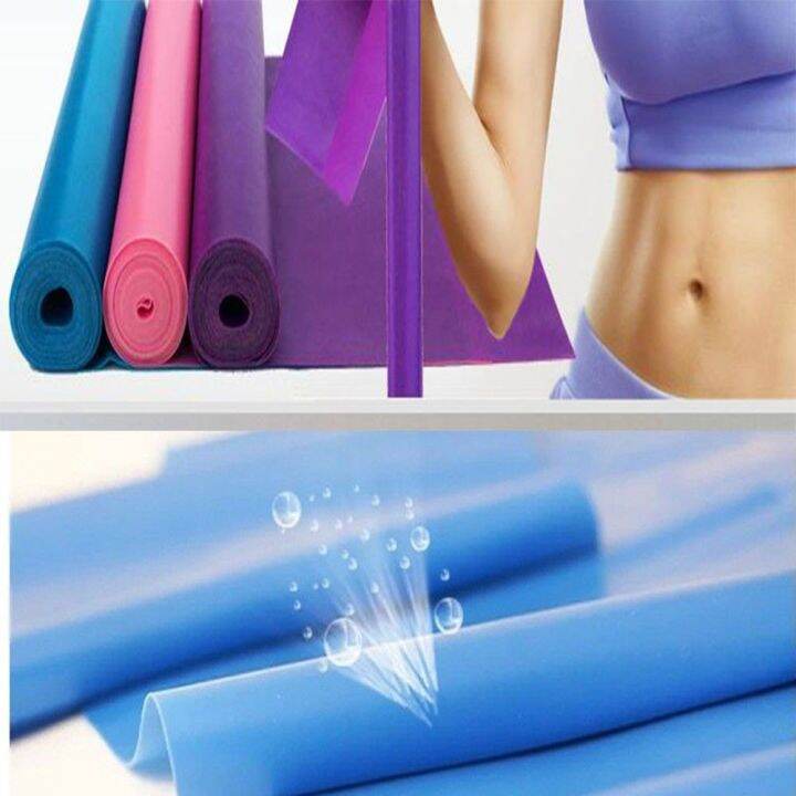 ACESCEN 0.35มม. ยืดได้1ชิ้น,ยืด Tali Jam Tangan Karet ยางยืดโยคะ1.5ม. เล่นยิมแบบสุ่มขาอุปกรณ์ ...