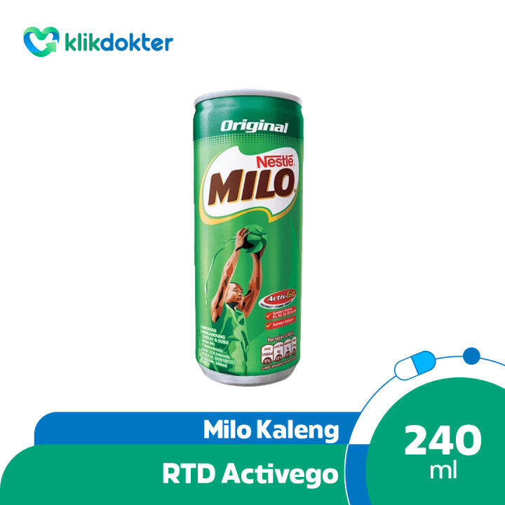 Milo Kaleng RTD Activ-go Original 240ml | Lazada Indonesia