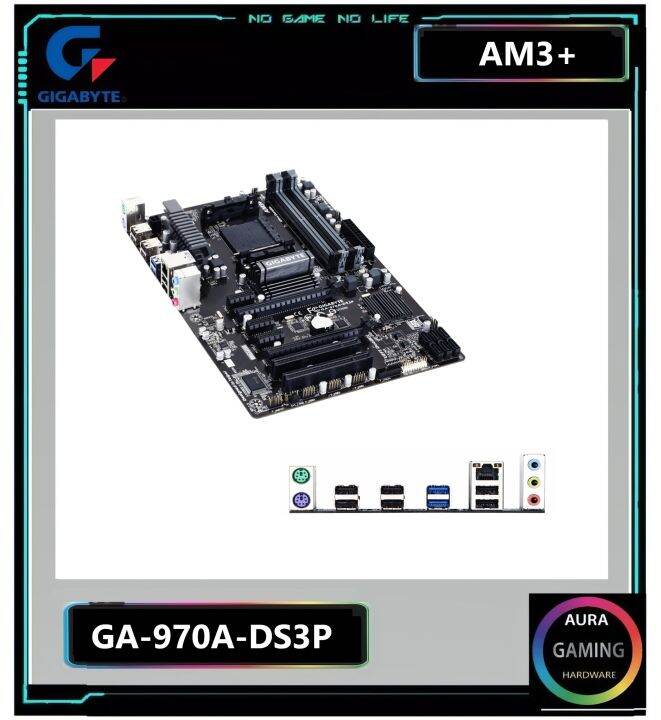 GA-970A-DS3P(AM3+)MAINBOARD GIGABYTE AMD SOCKET AM3+ | Lazada.co.th