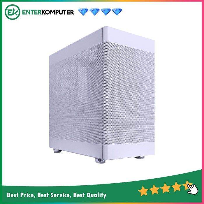 Casing CUBE GAMING AVENT WHITE - All White Inside - mATX | Lazada Indonesia