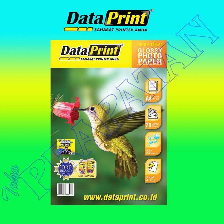 Kertas Foto / Data Print Glossy Photo Paper 180 gsm A4 | Lazada Indonesia