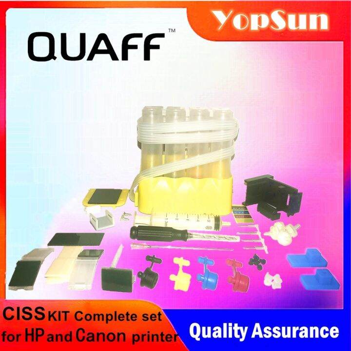 A4 paper Quaff Canon HP CISS Kit DIY Complete Set Quaff Brand | Lazada PH