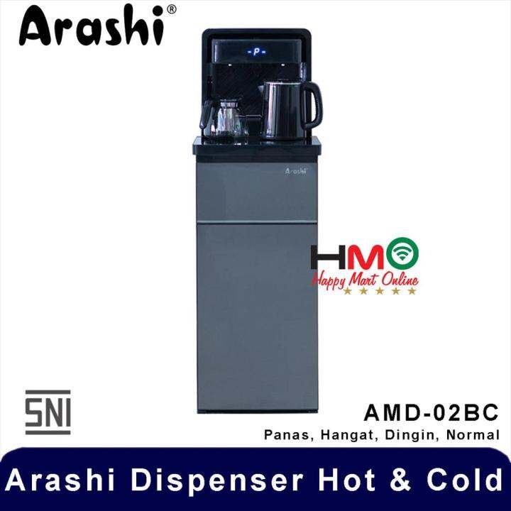 Arashi Dispenser Multifungsi 4 in 1 Galon Bawah + Remote AMD 02 BC ...