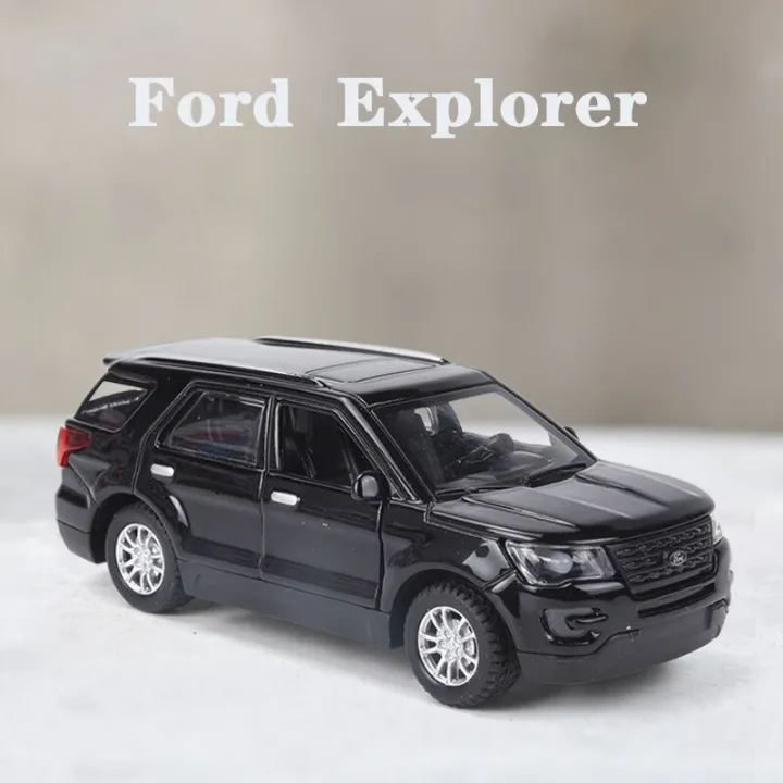 New 1:36 Ford Explorer Alloy Car Model Sound And Light Diecasts & Toy ...