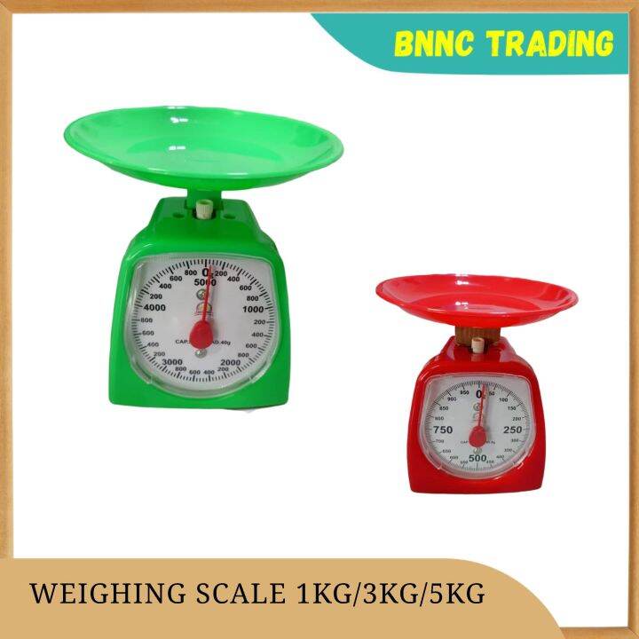 GOLDHORSE MANUAL KITCHEN WEIGHING SCALE KITCHEN SCALE ANALOG WEIGHING SCALE 1KG/2KG/3KG/5KG ...