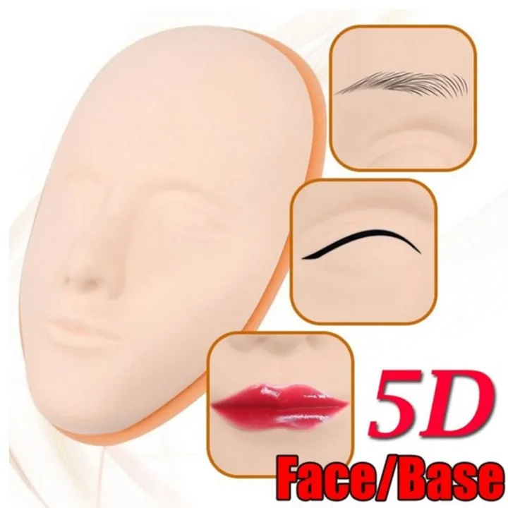 CHUNIY Microblading Simulation Practice Mannequin Doll Lip Eyebrow ...