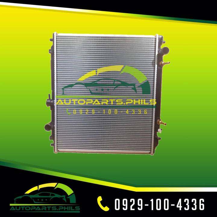 MITSUBISHI PAJERO 4M40 SUBIC A/T PLASTIC ALUM 2ROWS RADIATOR | Lazada PH
