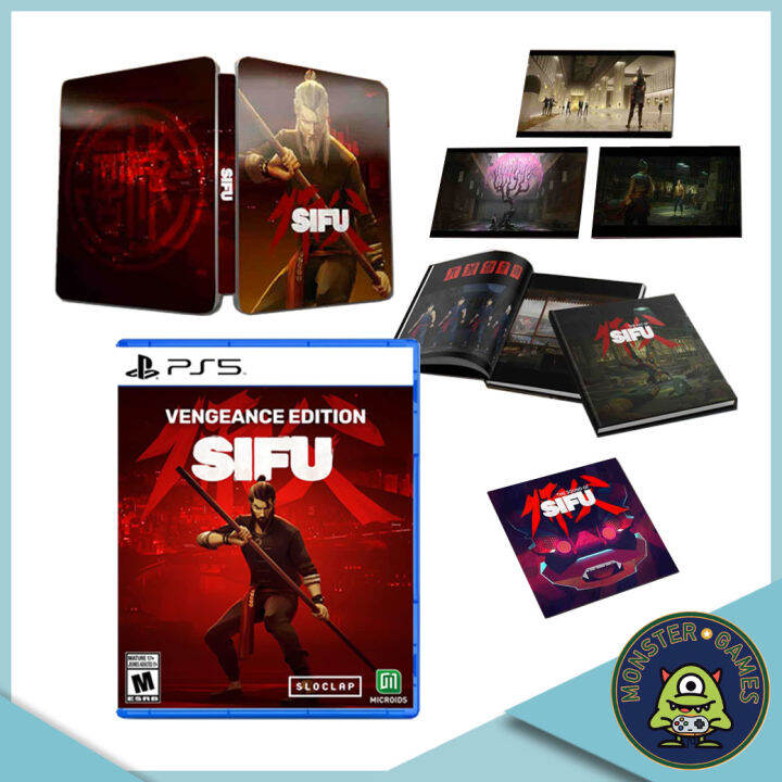 Sifu Standard & Vengeance Edition Ps5 Game แผ่นแท้มือ1!!!!! (Sifu Ps5)(Sifu Standard Edition Ps5 ...