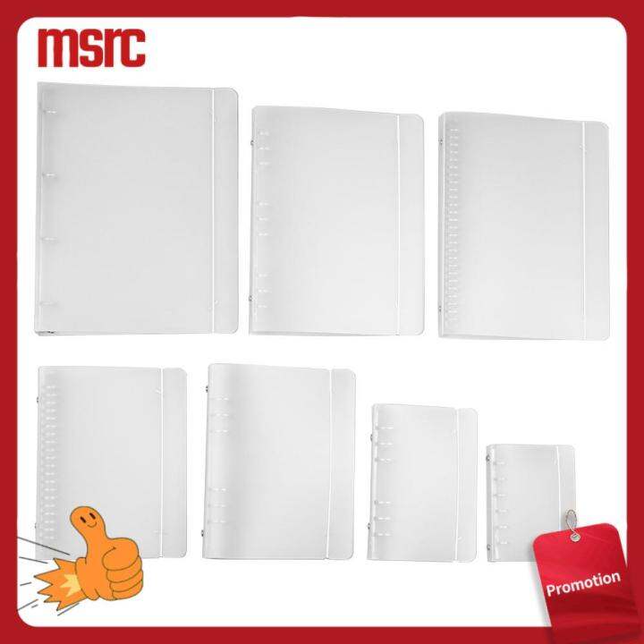 MSRC A4/B5/A5/A6/A7 Fashion Plastic Shell Stationery Journal Diary ...