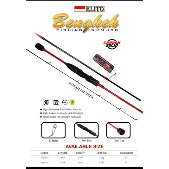 662/702 Carbon Ultralight Series Fishing Rod for Sports | Lazada PH