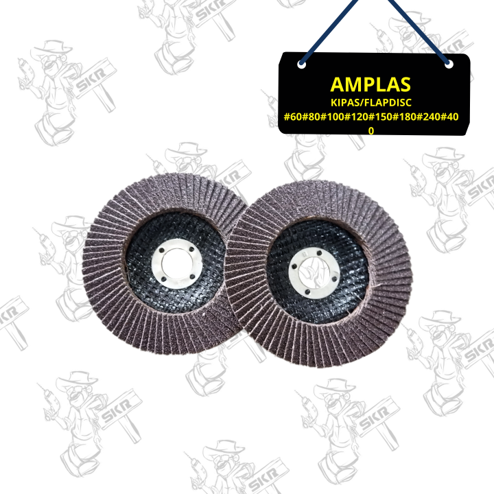 AMPLAS FLAPDISC.AMPLAS KIPAS 4" 60-400 | Lazada Indonesia
