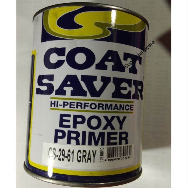 Coat Saver Epoxy Primer Gray 1 Liter Set♗ | Lazada PH