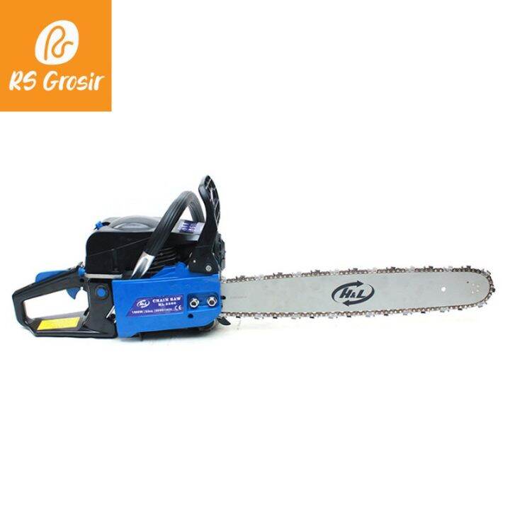 H&L HL 5200 20 Inch Mesin Gergaji Listrik Chain Saw Mesin Potong Kayu | Lazada Indonesia