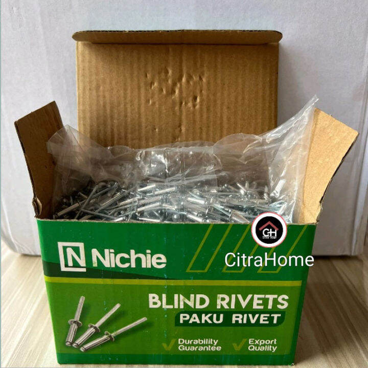 Paku Rivet 435 440 450 Nichie Harga 1 box (1000pcs) | Lazada Indonesia