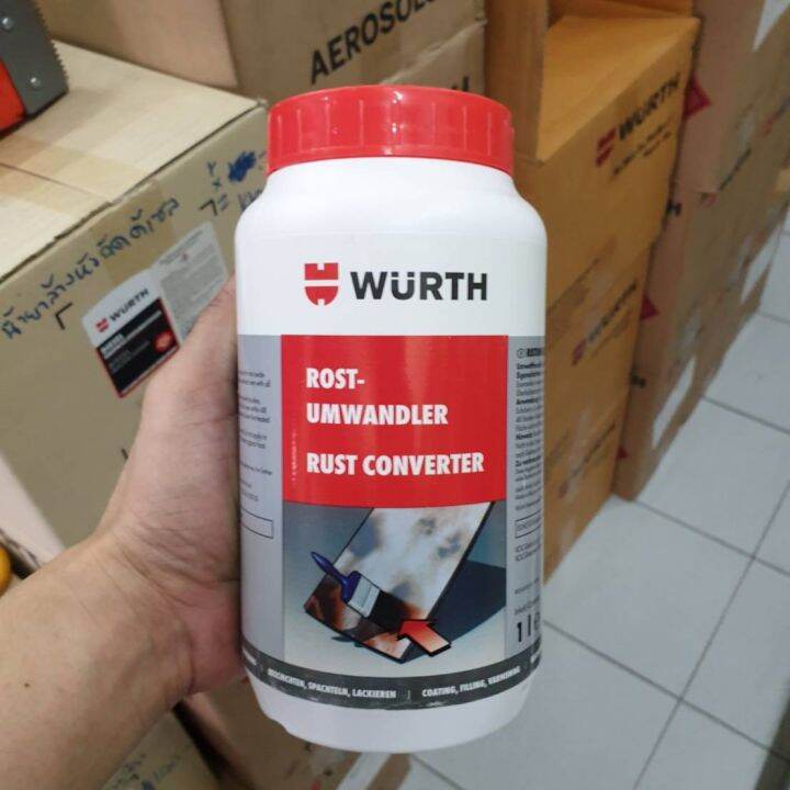 Wurth Rust Converter น้ำยาแปลงสนิมเป็นเหล็ก ขนาด 1 L. | Lazada.co.th