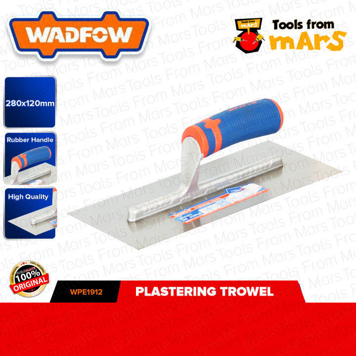 WADFOW Plastering Trowel 280x120mm Without Teeth | With Teeth [SOLD PER ...