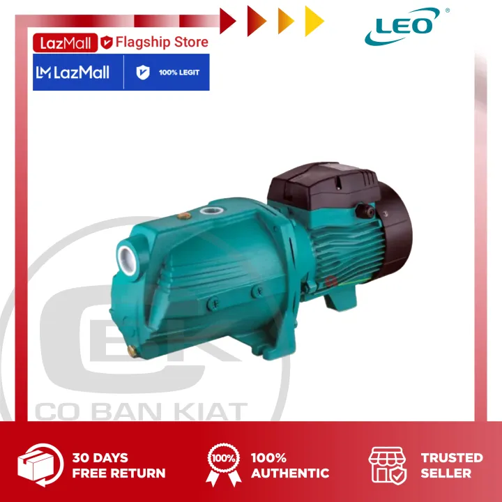 LEO AJM60 JET PUMP SHALLOW WELL CAST IRON HEAD 3/4 HP - GREEN | Lazada PH