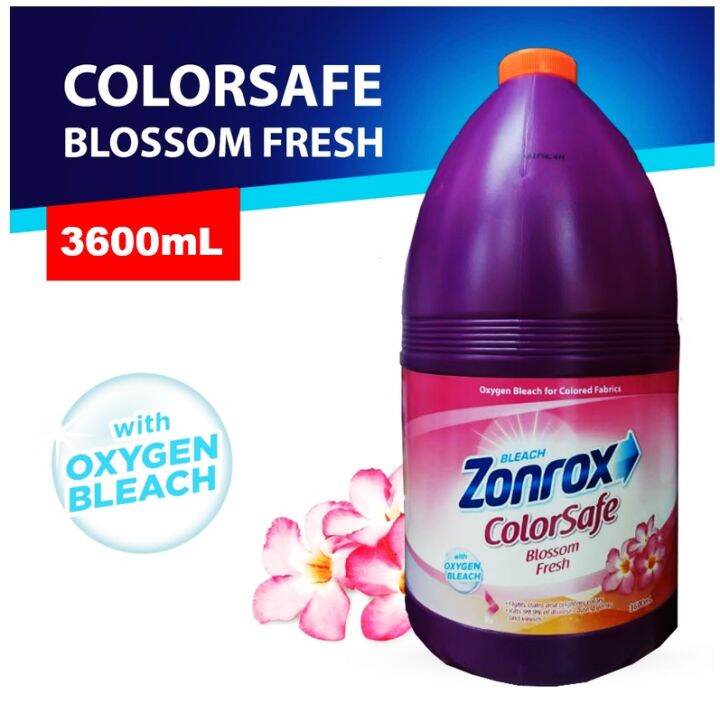 Zonrox Bleach Colorsafe (Blossom Fresh) Gallon 3600ml | Lazada PH