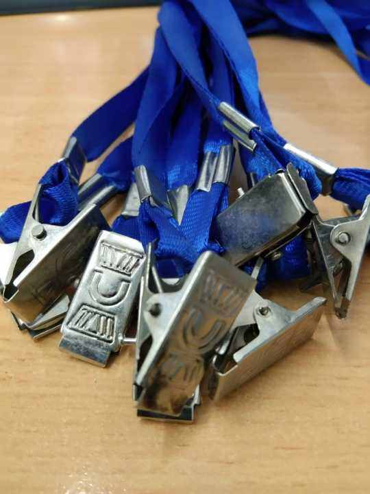 GANTUNGAN NAME TAG BIRU 1 - 10 PCS | Lazada Indonesia