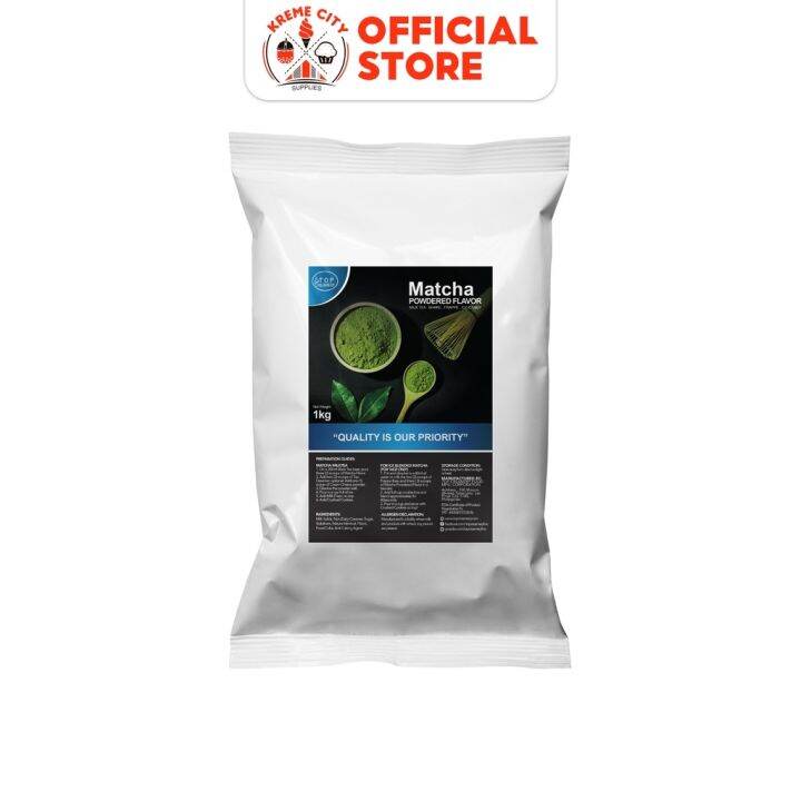 Top Creamery Matcha Powdered Flavor 1kg | Lazada PH