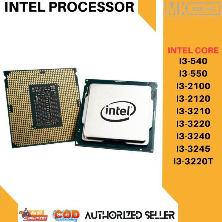 HOT Intel Core i3 1st and 2nd and 3rd Gen Processor 2100 2120 3220 3240 ...