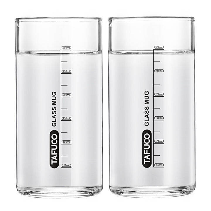 Japan heat-resistant glass measuring cup children's milk cup with scale ...