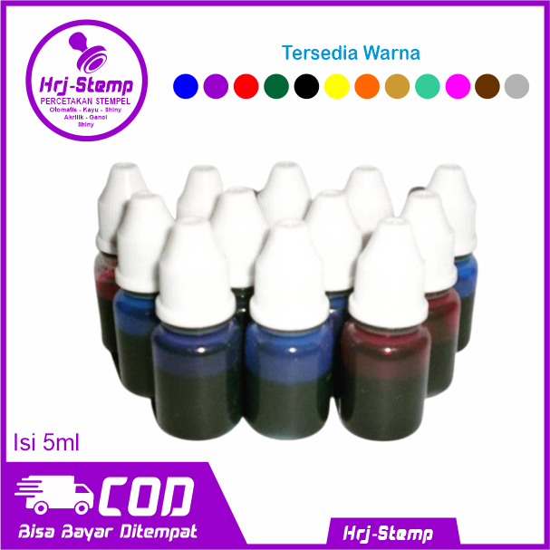 Jual Tinta Stempel Otomatis Isi 5ml | Lazada Indonesia