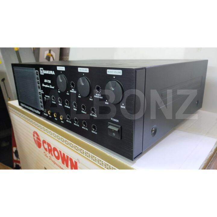 AV-735 700W x 2 ORIGINAL Sakura Digital Karaoke Mixing Amplifier | Lazada PH