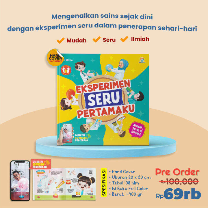 Buku Sains Anak - Eksperimen Seru Pertamaku | Lazada Indonesia