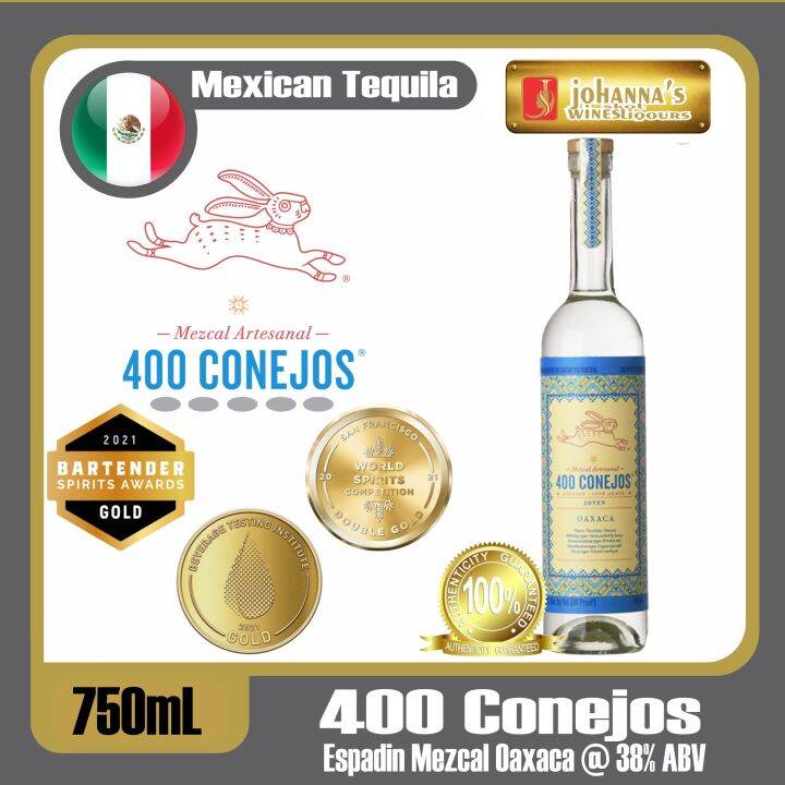 400 Conejos - Joven Oaxaca | Mexican Mezcal | Lazada PH