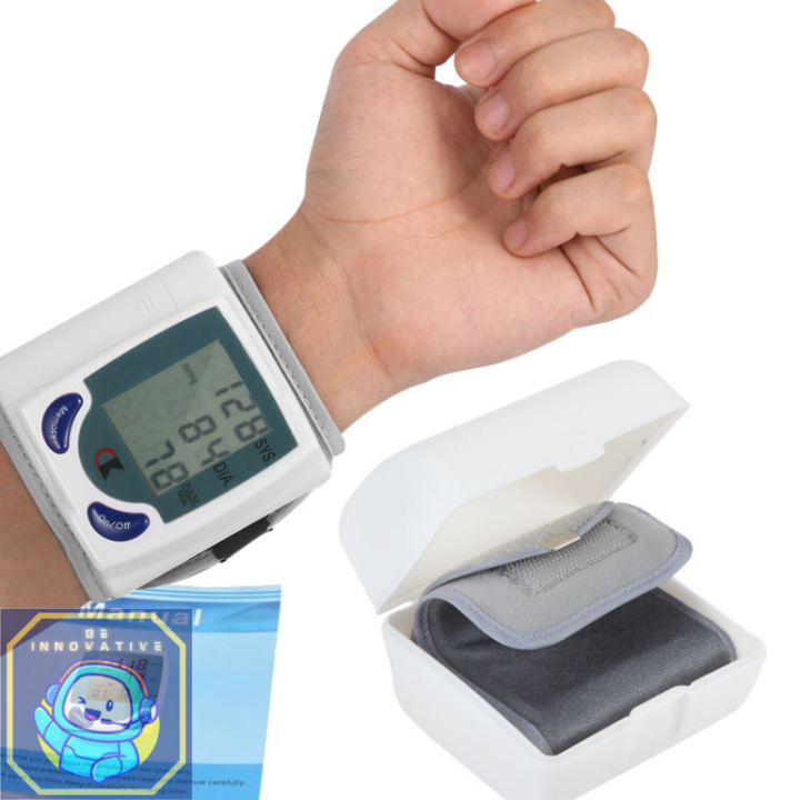 Battery-Powered Wrist Digital BP Monitor Makes Tracking Your Blood ...