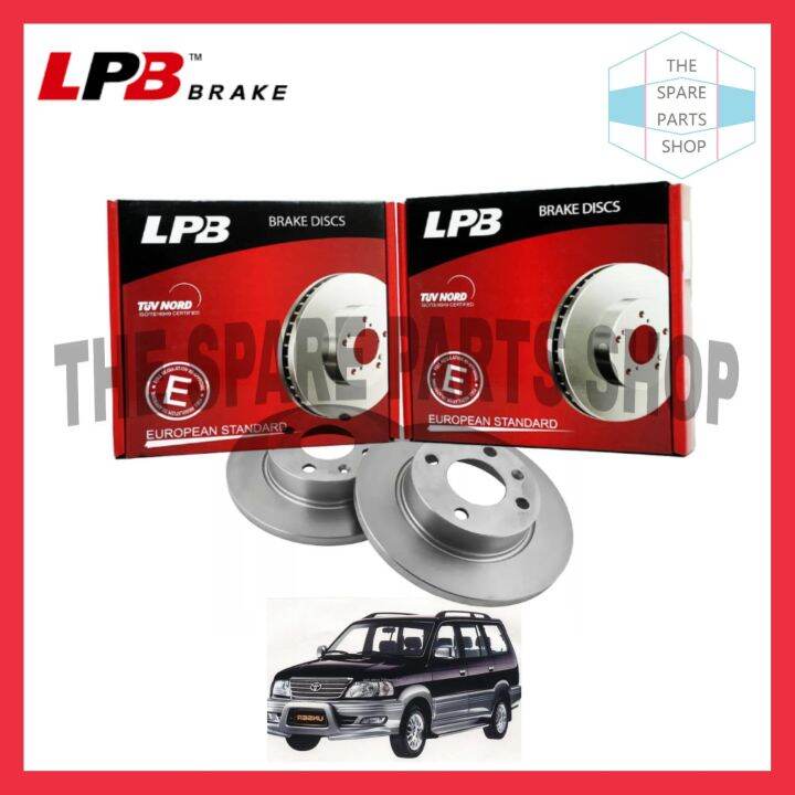 TOYOTA UNSER KF80 1.8 FRONT LPB BRAKE DISC ROTOR STANDARD 2PCS | Lazada