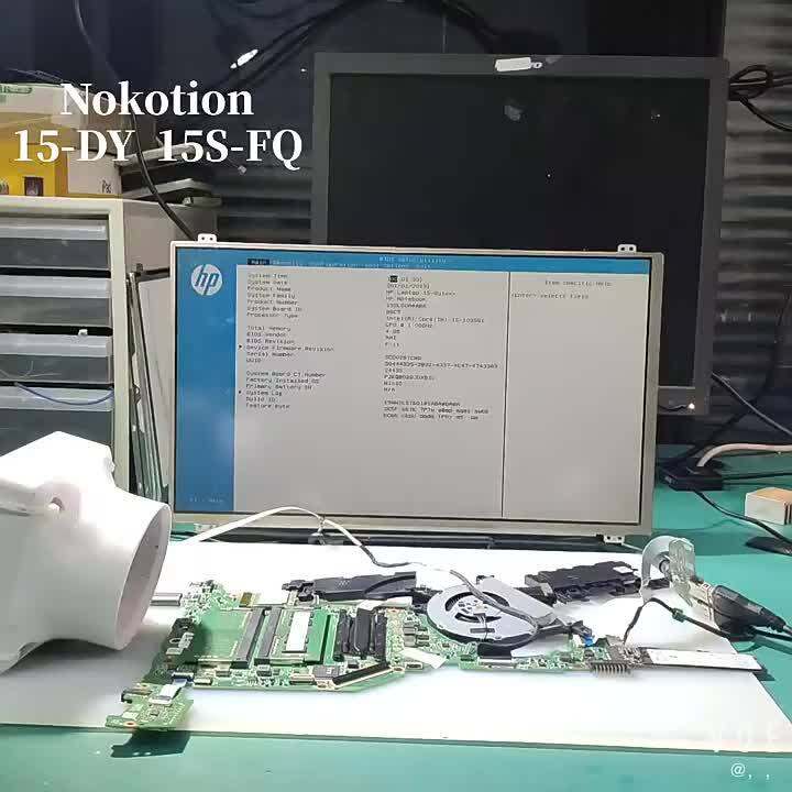 Nokotion สำหรับ HP 15-DY 15S-FQ แล็ปท็อปเมนบอร์ด I3-1005G1 CPU DDR4 L71755-61 DA0P5DMB8C0 ...