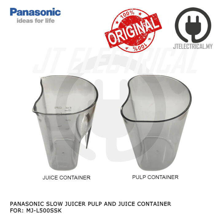 Panasonic MJ-L500 Slow Juicer Pulp Juice Container | Lazada