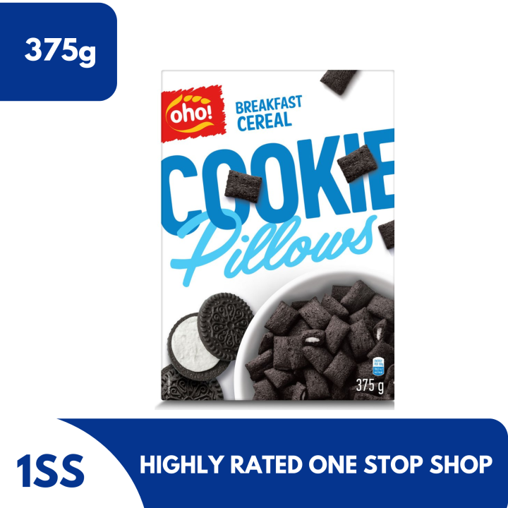 OHO Cookie Pillows Breakfast Cereal, 375g | Lazada PH