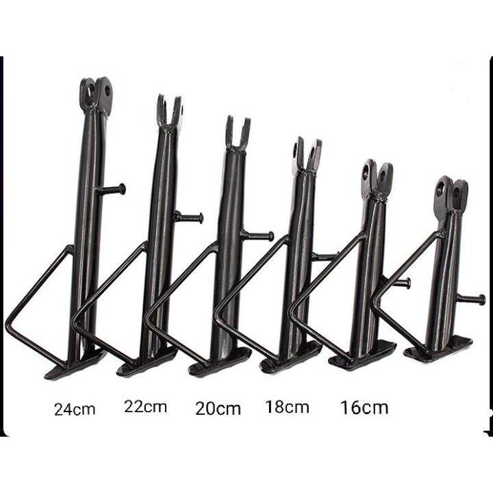 Heavy Duty Motorcycle non-skid and clic SIDE STAND UNIVERSAL 16 18 20 ...