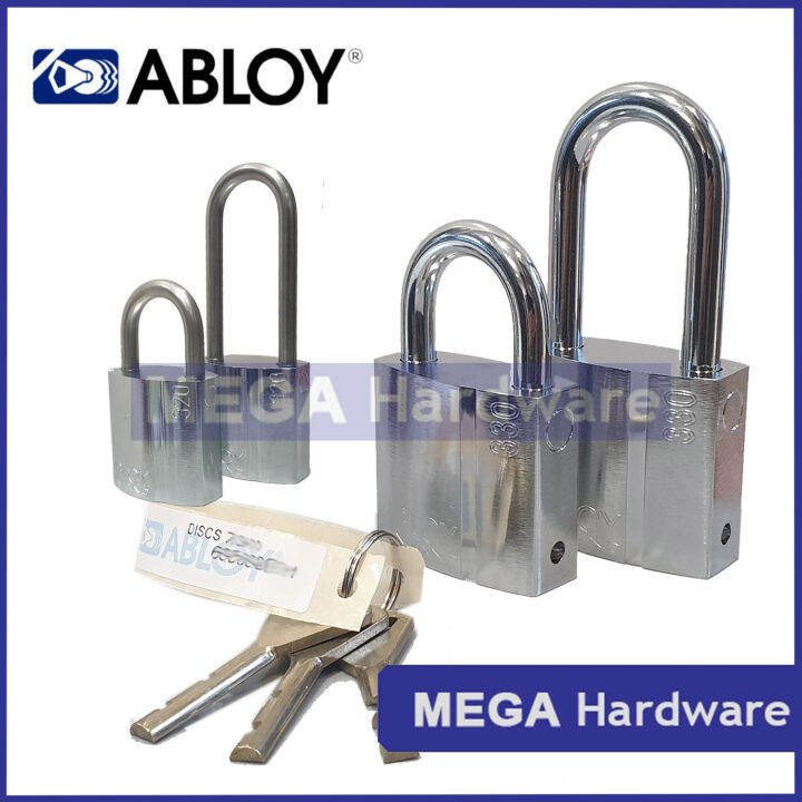 Abloy Original Big Heavy Duty Padlock PL330/50 or PL 330/25 or PL341/50 ...