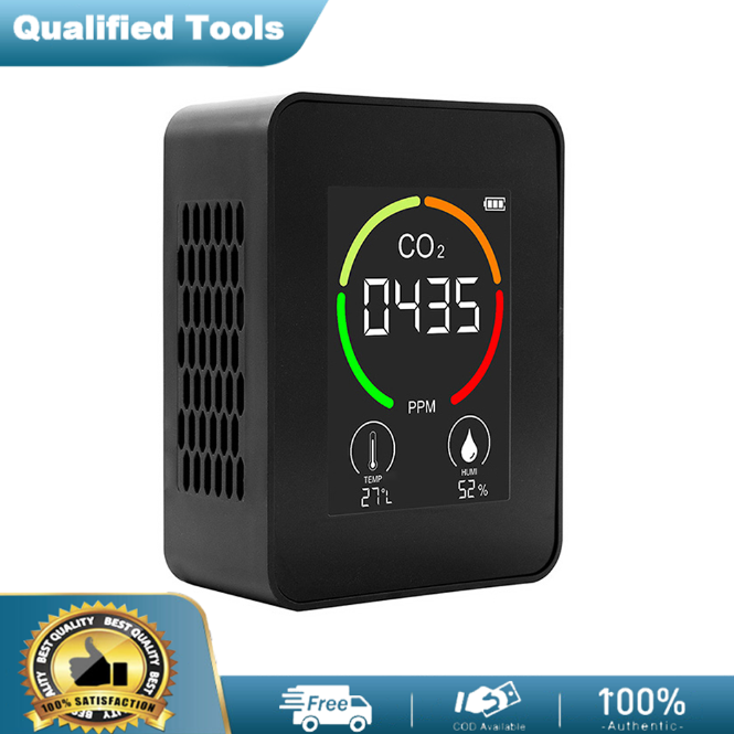CO2 Detector Multifunctional Thermohygrometer Home Digital Air Detector ...