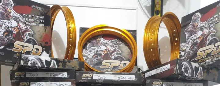 3.50x17 SPD(GOLD)Rims Alloy | Lazada PH