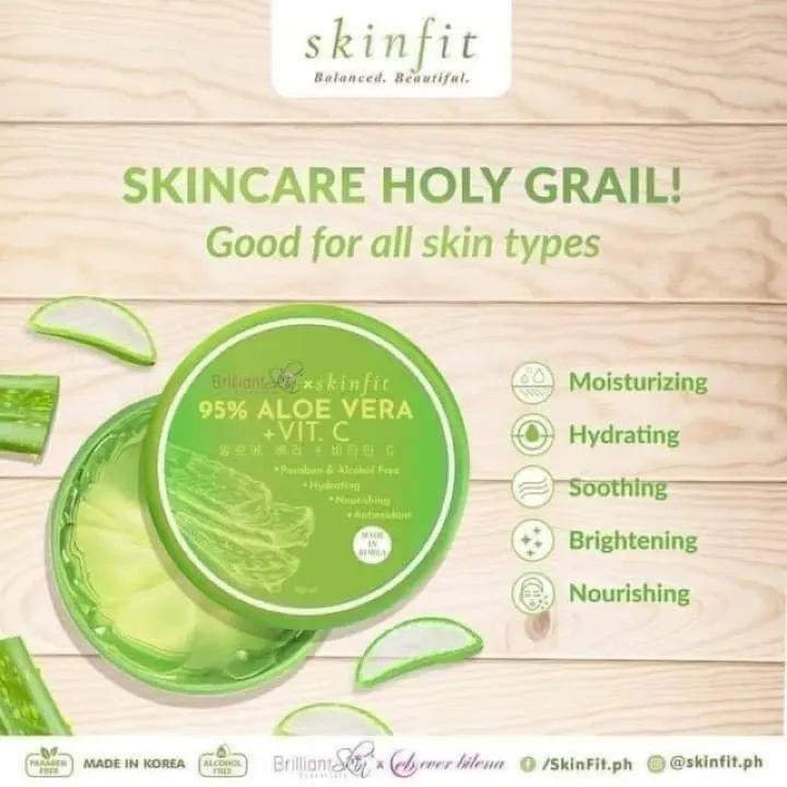 Skin Fit Soothing Gel ( Aloe Vera With Vit. C) | Lazada PH