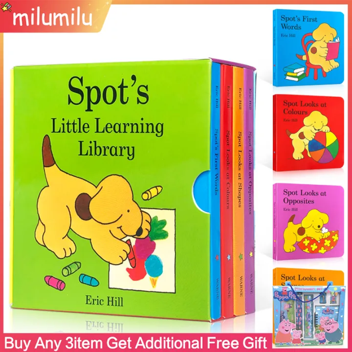 milu Spot's Little Learning Library where is spot หนังสือภาพบอร์ดสำหรับ ...