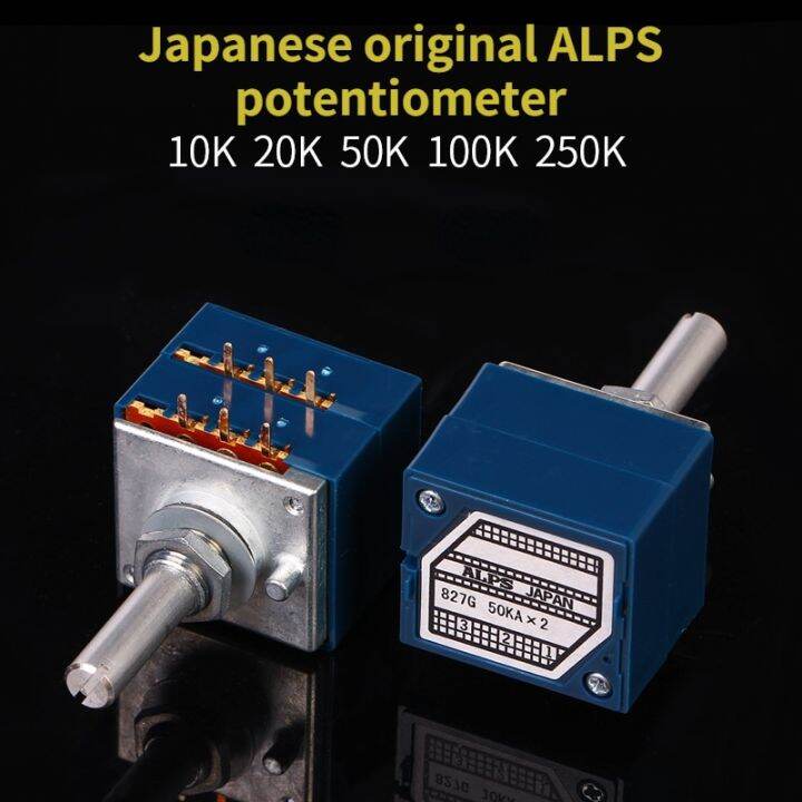 ALPS Potentiometer 27 Type Has 20K 50K 100K 250K Audio Volume Control ...