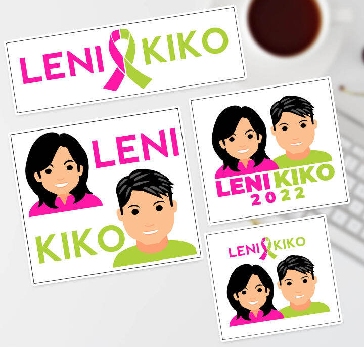 Leni Kiko 2022 Sticker | Let Leni Lead | Leni President | Kiko Vice ...