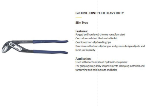 REMAX 12" Groove Joint Plier Monkey Plier | Lazada